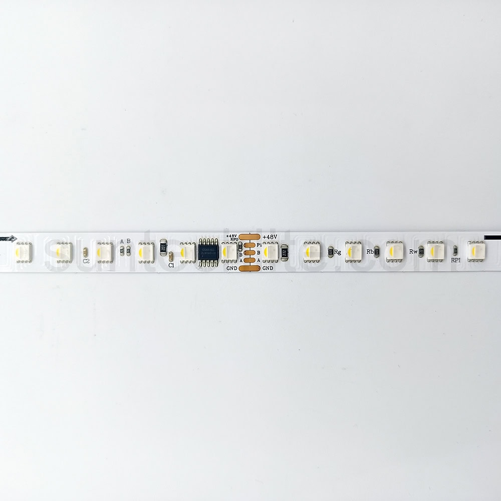 48V Addressable Ultra Long DMX RGBW LED Strip - Leading China Pixel LED ...