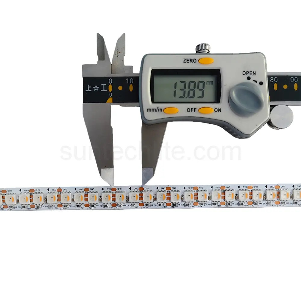 High Density 12V WS2815 RGBW Addressable LED Strip 144 LEDs/m ...